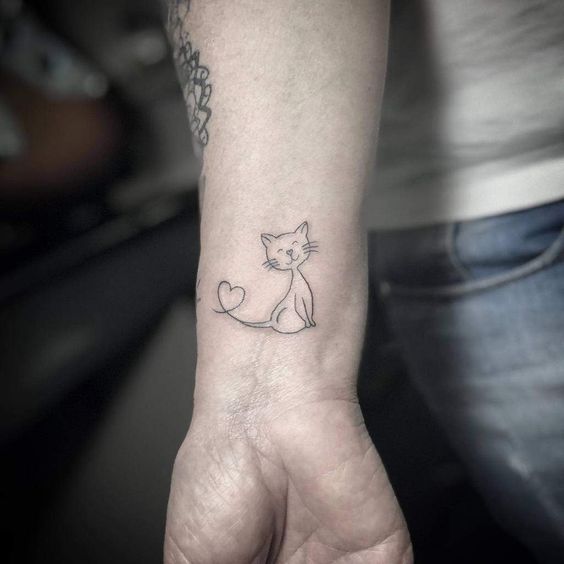 27 Small Cat Tattoo Ideas - Welcome to Fashion Maverick! Discover top ...