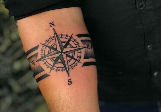 Find Your Direction: 20 Compass Tattoo Ideas for Men