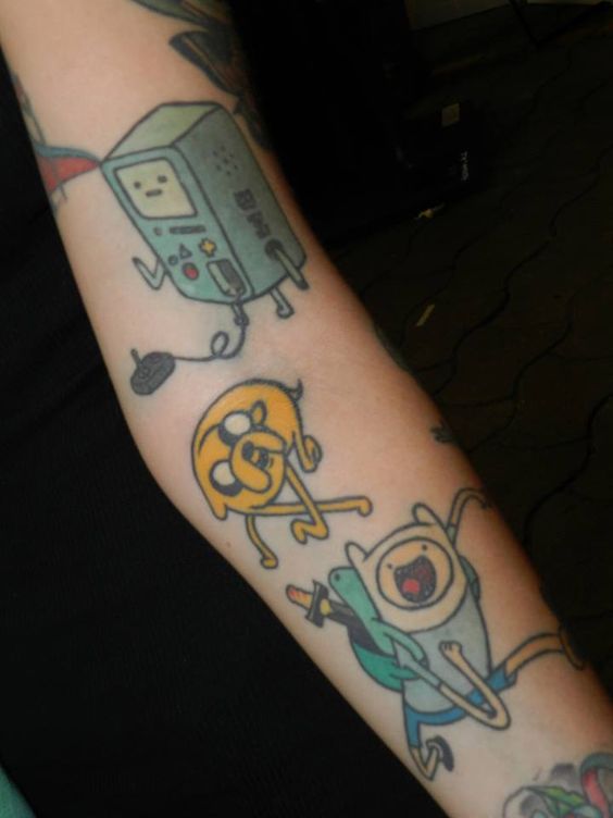 19 Jake the Dog Tattoo Ideas: Celebrating Adventure Time's Beloved ...