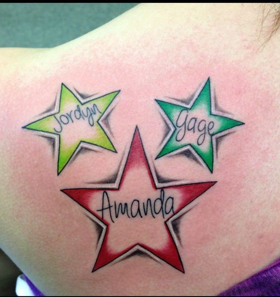 23 Sweetest Kids Name Tattoos Ideas for Women