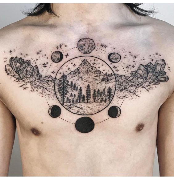 13 Witchy Chest Tattoo Ideas: Embrace the Mystical and Enchanting