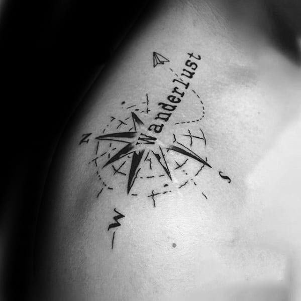 Find Your Direction: 20 Compass Tattoo Ideas for Men