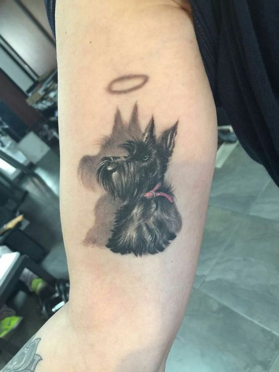 20 Small Dog Tattoo Ideas