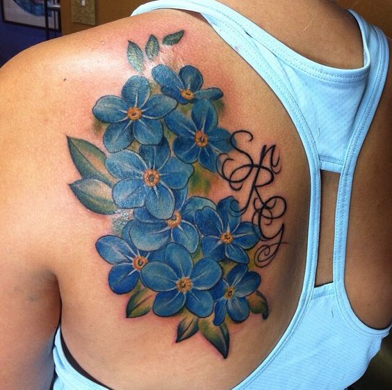 23 Vibrant Color Flower Tattoo Ideas: Embrace Nature's Beauty