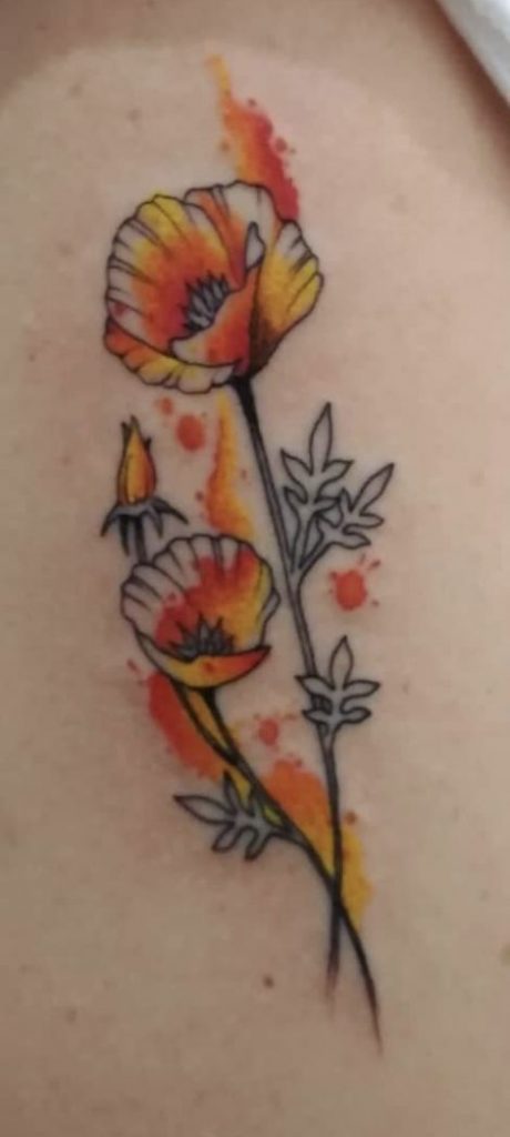 33 Bold Color Tattoo Ideas - Welcome to Fashion Maverick! Discover top ...