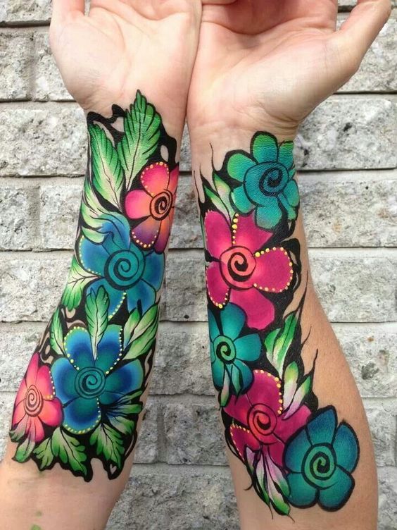 19 Bright Colorful Tattoo Ideas to Express Your Unique Style