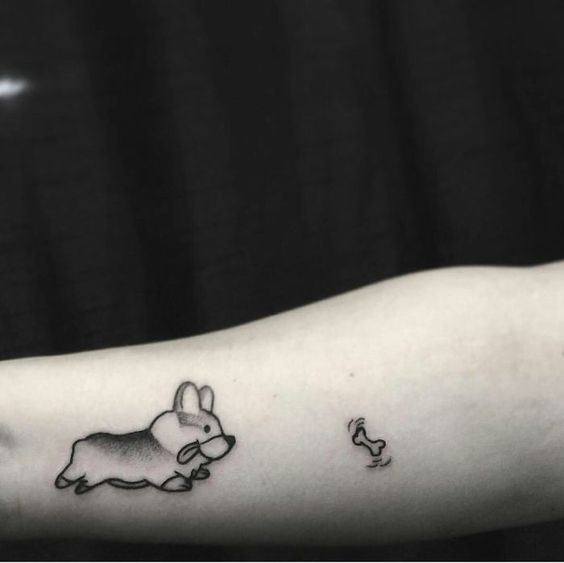 18 Minimalist Dog Tattoo Ideas: A Perfect Blend of Art and Adoration