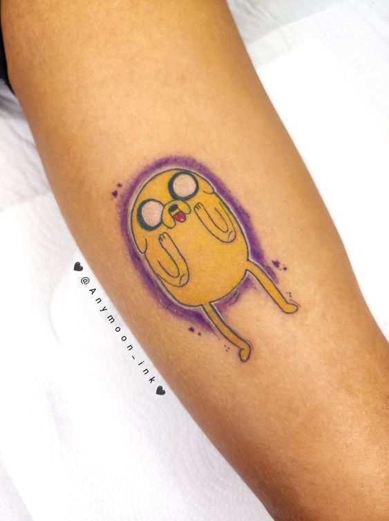 19 Jake the Dog Tattoo Ideas: Celebrating Adventure Time's Beloved ...