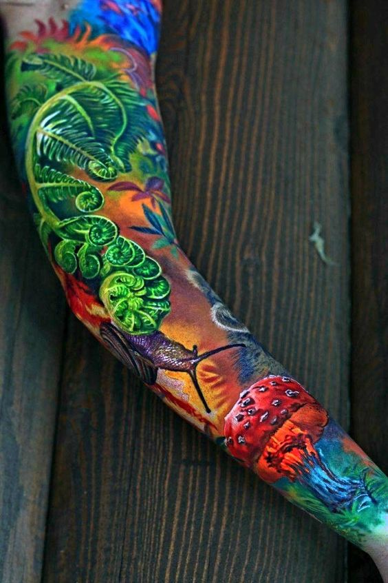 19 Bright Colorful Tattoo Ideas to Express Your Unique Style