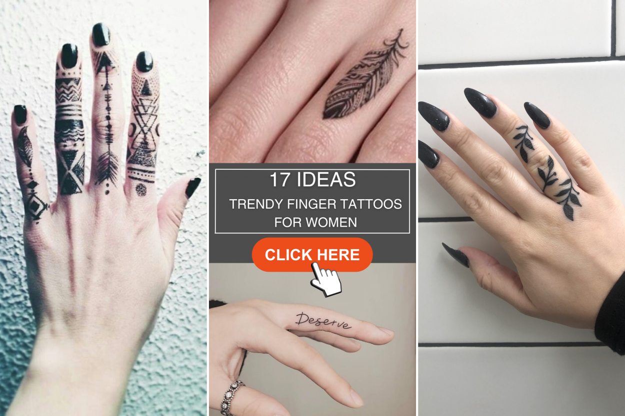 17 Trendy Finger Tattoo Ideas for Women - besttattoo.wiki - Unveiling ...