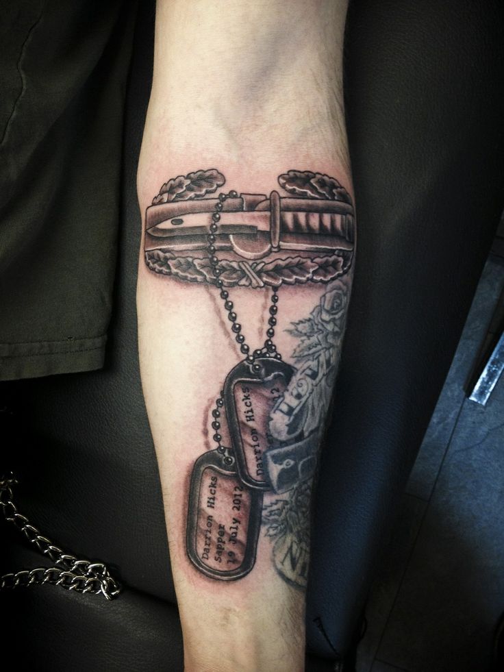 19 Dog Tag Tattoo Ideas