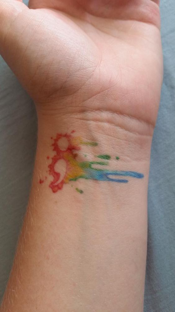 22 Small Colorful Tattoos Ideas: Exploring Vibrant Ink Designs