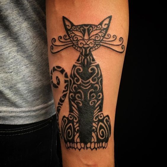 25 Black Cat Tattoos Ideas and Inspiration - Welcome to Fashion ...