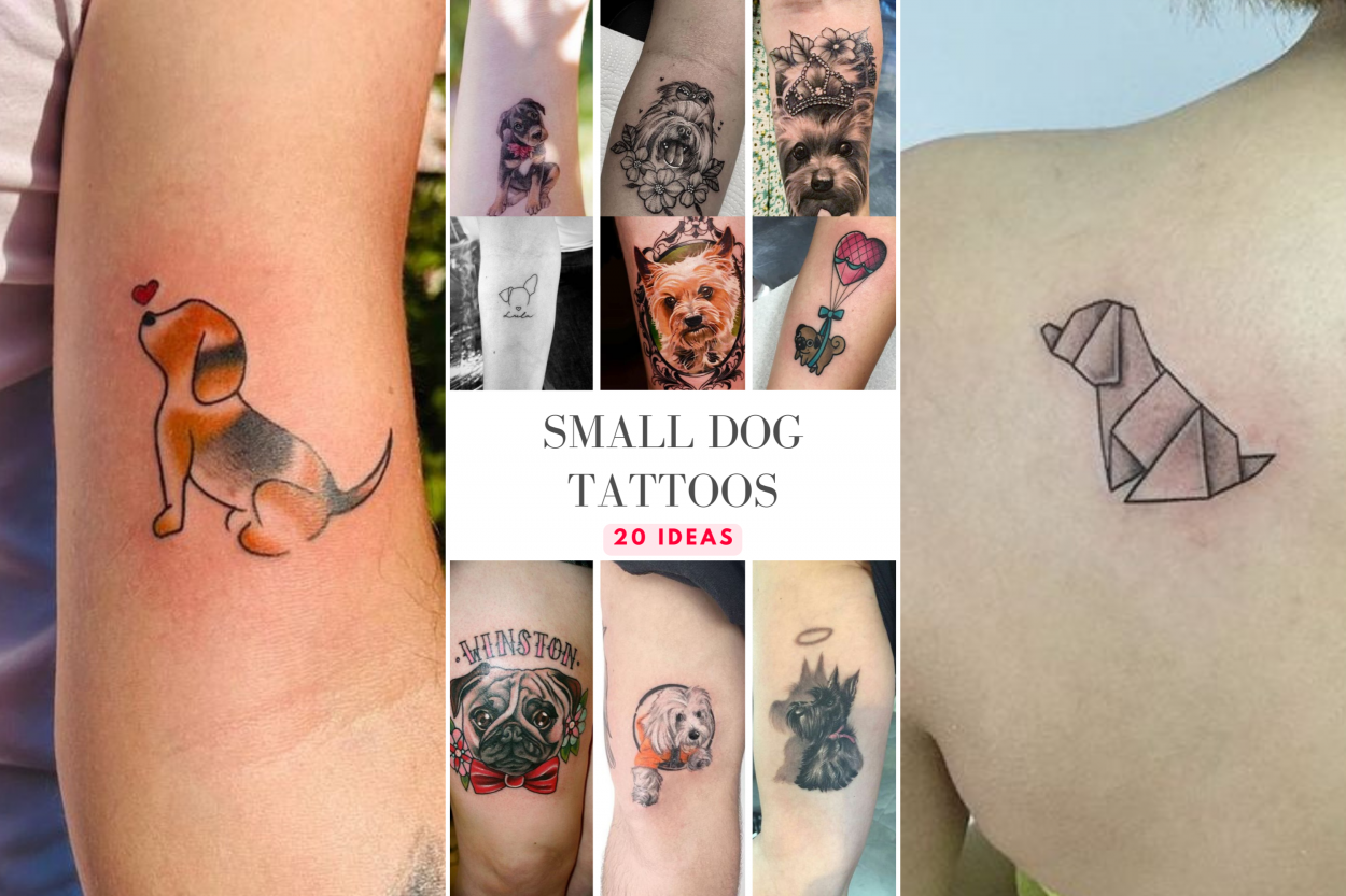 20 Small Dog Tattoo Ideas