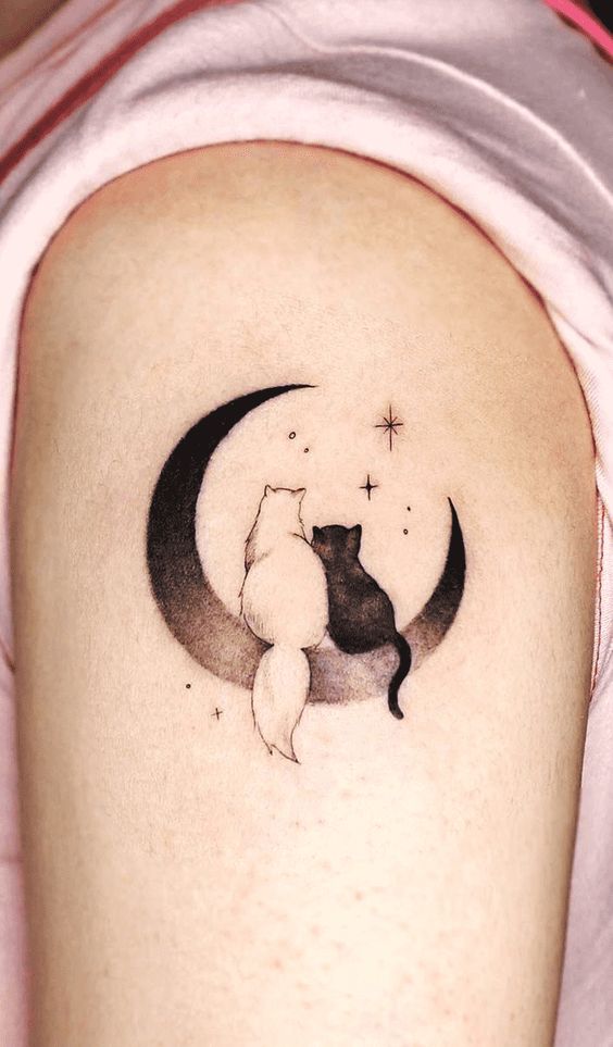 25 Simple Cat Tattoo Ideas - Welcome to Fashion Maverick! Discover top ...