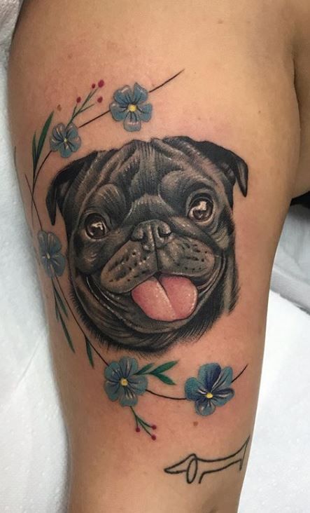 26 Inspiring Dog Tattoo Design Ideas: Canine Artistry