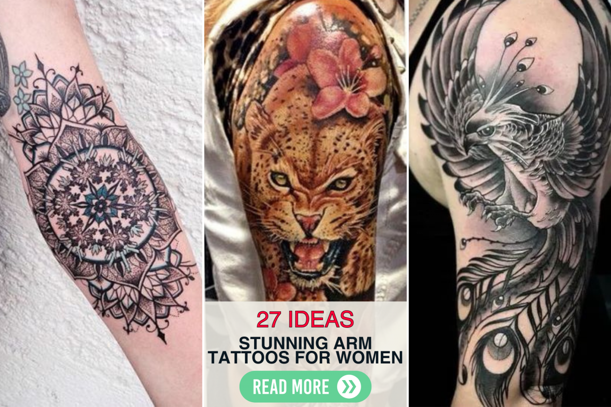 27 Stunning Arm Tattoo Ideas for Women