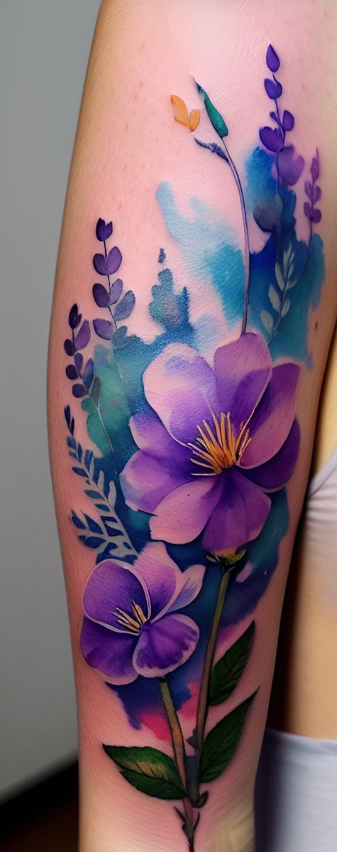 24 Watercolor Tattoo Inspiration: Embracing Vibrant Artistry
