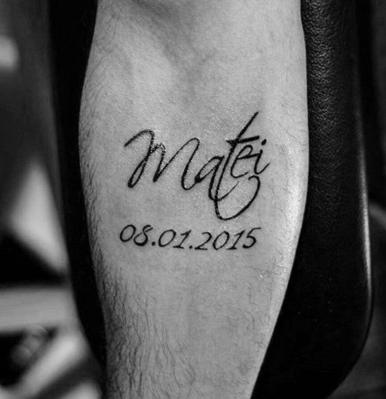 Forever in Ink: 25 Name Tattoo Ideas for Men