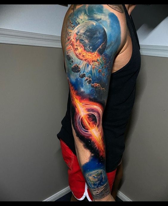 16 Full Color Tattoo Sleeve Ideas - Welcome to Fashion Maverick ...