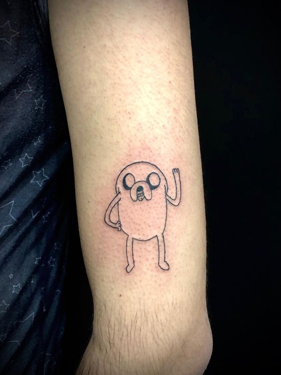 19 Jake the Dog Tattoo Ideas: Celebrating Adventure Time's Beloved ...