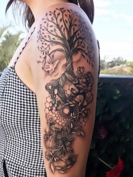 Rustic Tattoos for Women: 15 Brave Ideas for Timeless Beauty