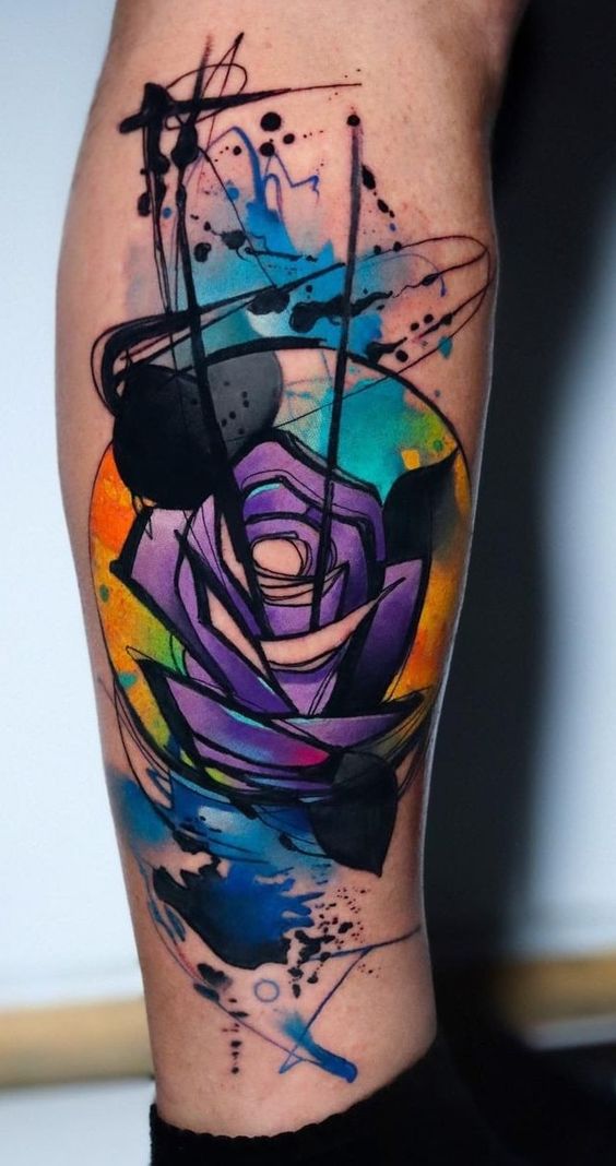 19 Bright Colorful Tattoo Ideas to Express Your Unique Style