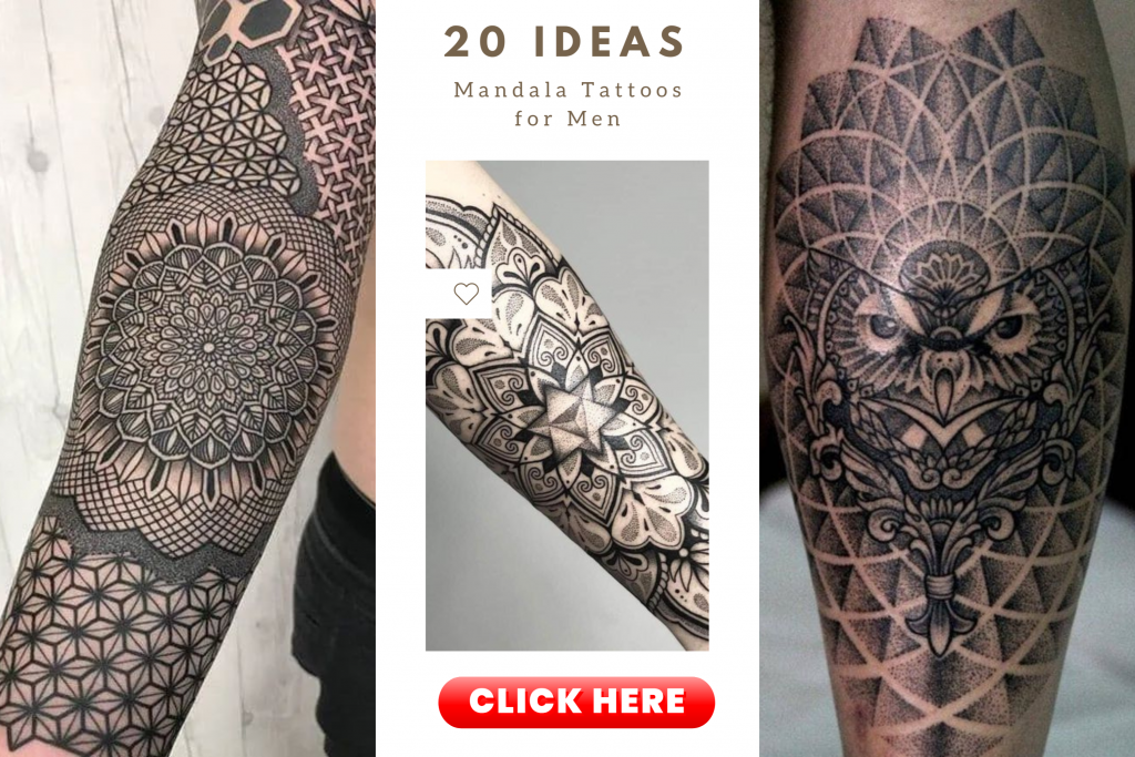 Discover the Intricacy: 20 Mandala Tattoo Ideas for Men