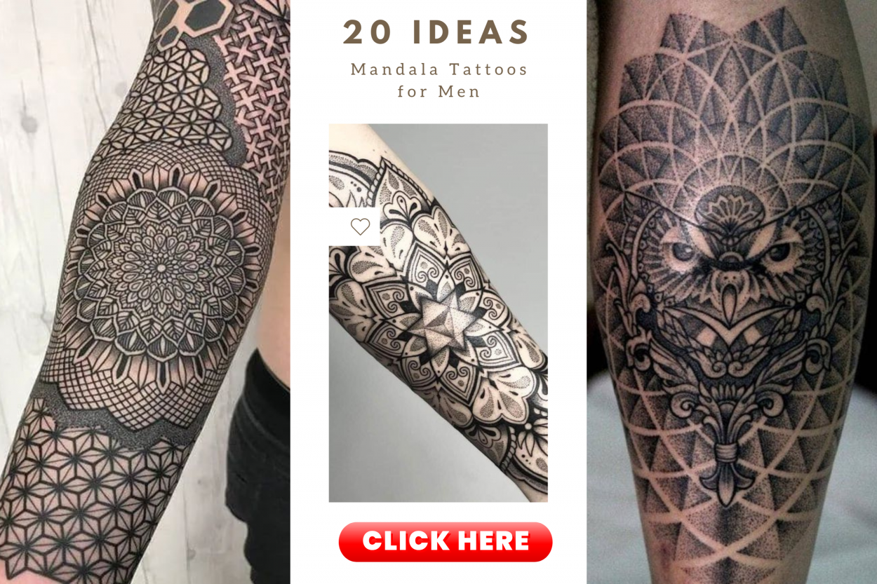 Discover the Intricacy: 20 Mandala Tattoo Ideas for Men