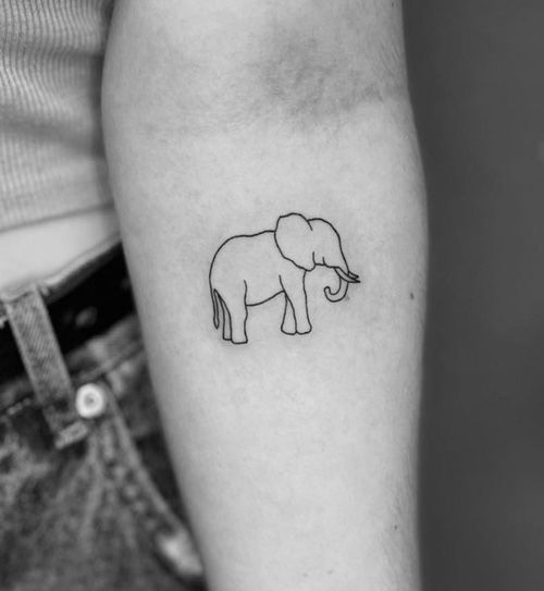 27 Small Elephant Tattoo Ideas: An Inspiring Collection