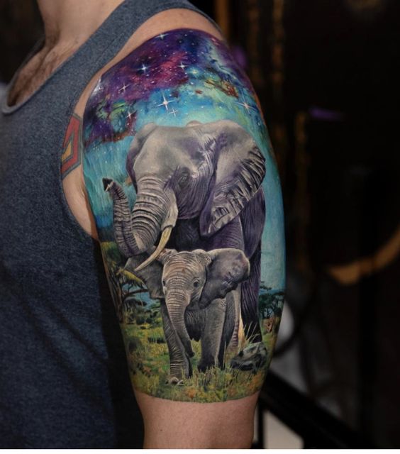 25+ Elephant Tattoo Ideas: A Majestic Symbol of Strength and Wisdom