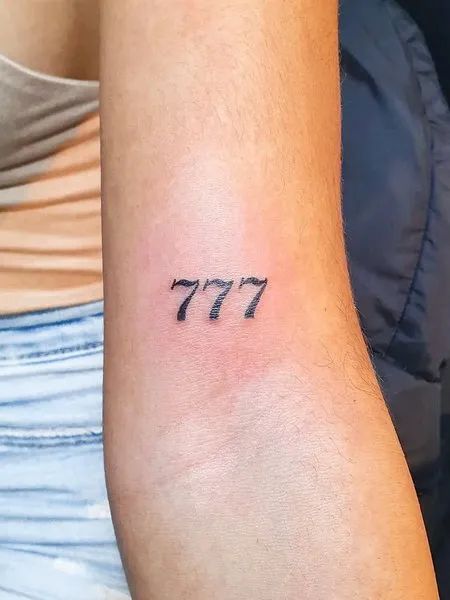 777 Tattoo Designs: 20 Bold Ideas for the Adventurous Souls