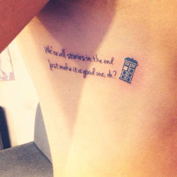 21 Doctor Who Tattoo Ideas: Timeless Designs for Sci-Fi Fans - Welcome ...