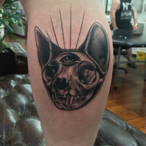 19 Cat Skull Tattoo Ideas: Embrace the Mystical and Macabre
