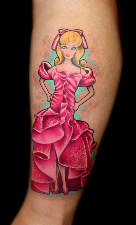 20 Barbie Tattoo Ideas: Embrace Your Inner Glam