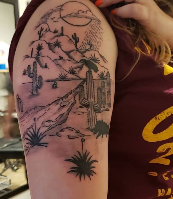 17 Simple Western Tattoo Ideas: Embrace the Wild West Spirit