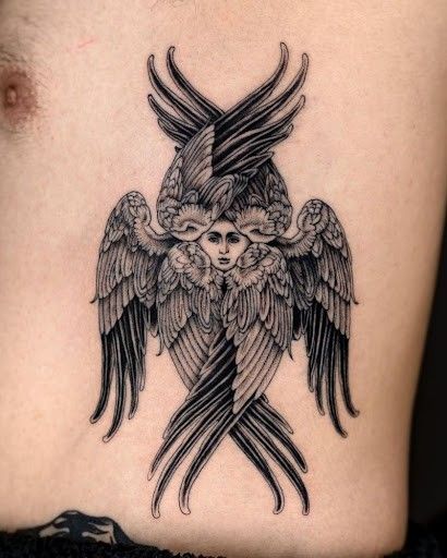 Unveiling the Divine: 17 Seraphim Tattoo Designs That Channel Angelic Grace