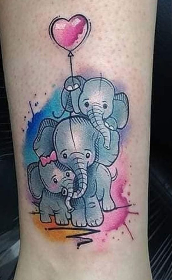 19 Family Elephant Tattoo Ideas: Symbolic Designs for a Lasting Tribute