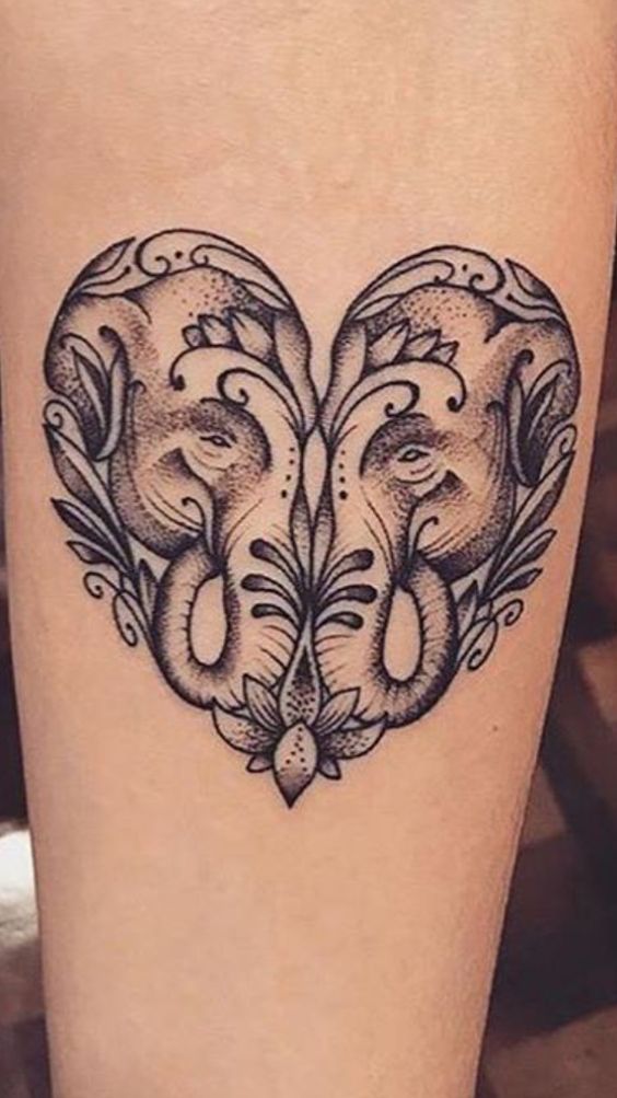 19 Elephant Tattoos with Raised Trunk Ideas: Symbolism and Grace Combined