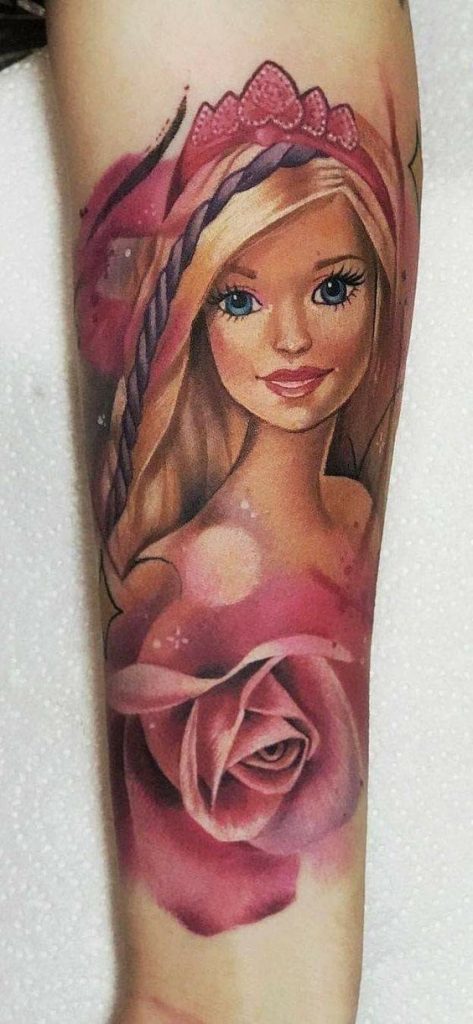 20 Barbie Tattoo Ideas: Embrace Your Inner Glam