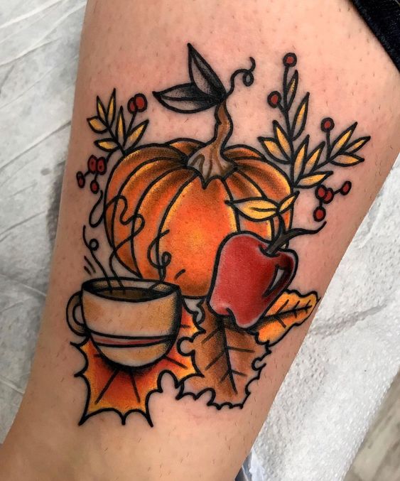 20 Fall Tattoo Designs: Embrace the Beauty of Autumn