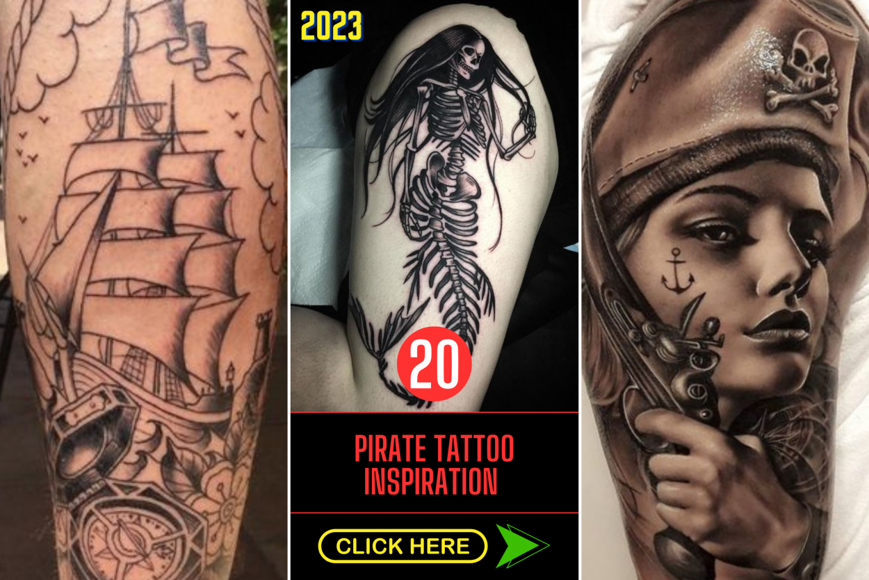 20 Pirate Tattoo Inspiration and Ideas: Embrace Your Adventurous Spirit