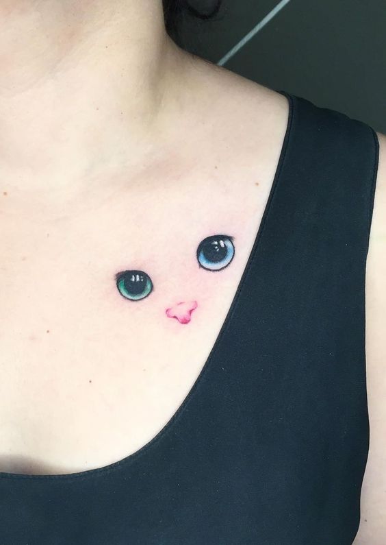 In Memory of Cat Tattoo: 23 Ideas to Forever Remember Your Beloved ...