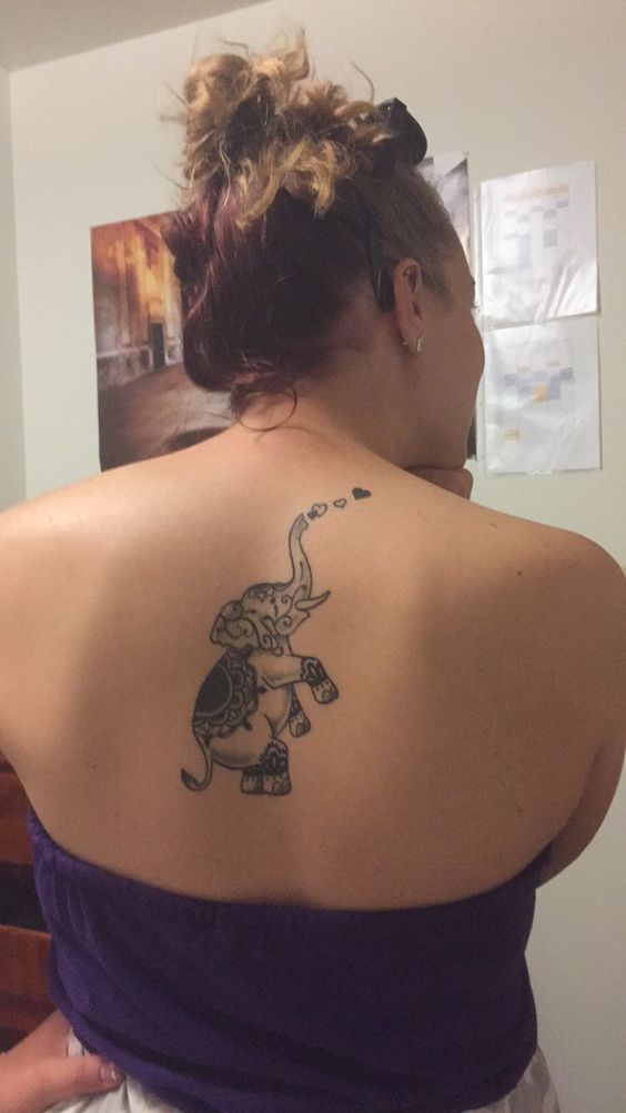 24 Elephant Tattoos on Back Ideas: A Majestic Collection