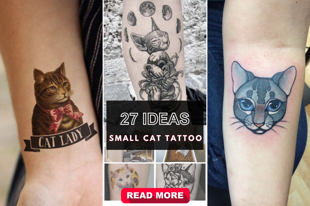 27 Small Cat Tattoo Ideas - besttattoo.wiki - Unveiling Exquisite Ink Art