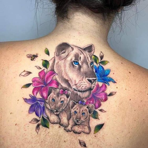 17 Lion Tattoo on Back: Symbolize Strength and Dominance - Welcome to ...