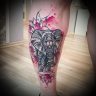 22 Elephant Leg Tattoos Ideas: Embrace the Power and Grace