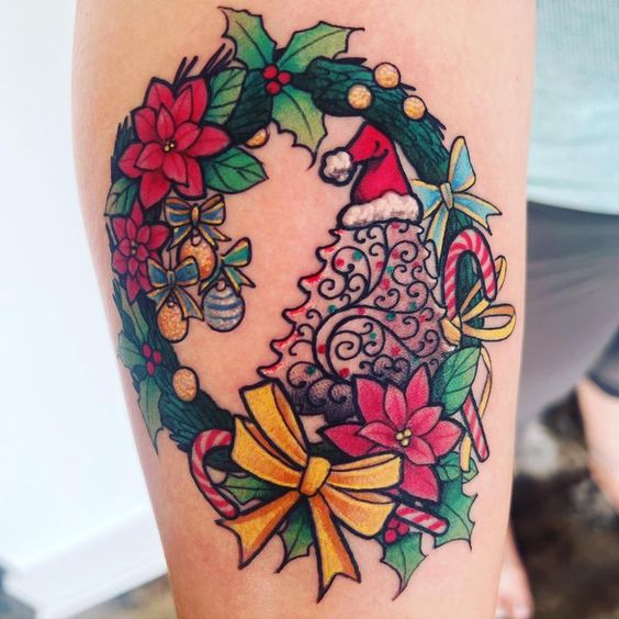 25 Christmas Tattoo Ideas: Festive Ink to Spread Holiday Cheer ...