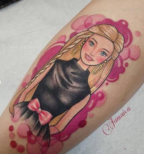 20 Barbie Tattoo Ideas: Embrace Your Inner Glam