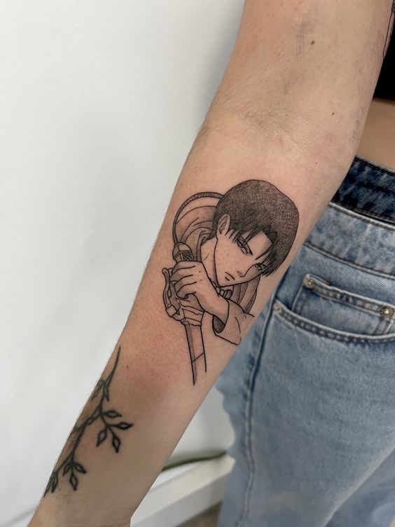 29 Small Anime Tattoos Ideas: Showcase Your Love for Japanese Animation ...